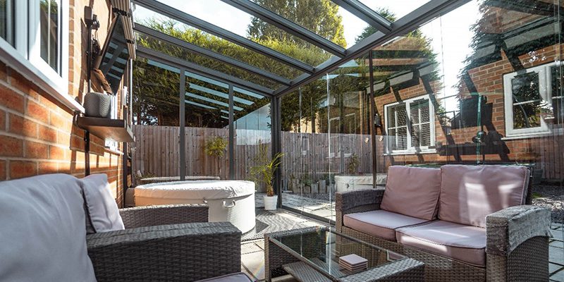 Garden inspiration for your new build home - Fleming Verandas – Glass ...